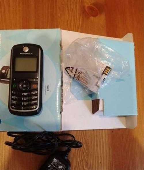 Сотовый телефон Motorola c118