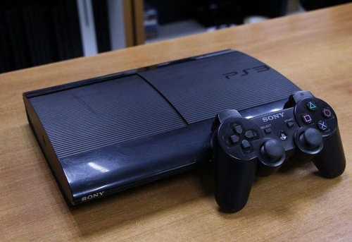 Sony PS3 super slim прошитая 500гб