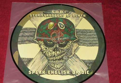 S.O.D. Stormtroopers Of Death/Speak English Or Die