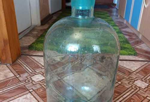 Бутылка стеклянная 10 литров
