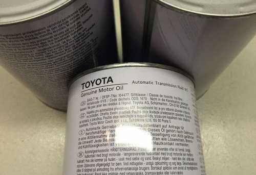 Масло трансмиссионное синтетическое Toyota ATF WS