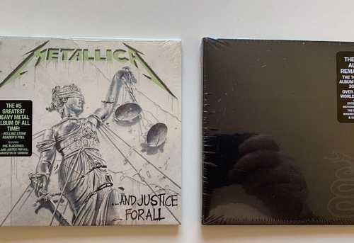 Cd диски аудио Metallica 1988 и 1991 г Remastered