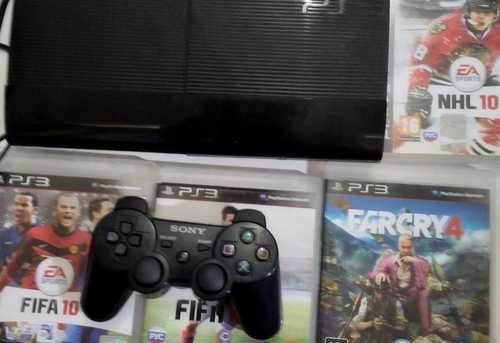 PS3 super slim прошитая