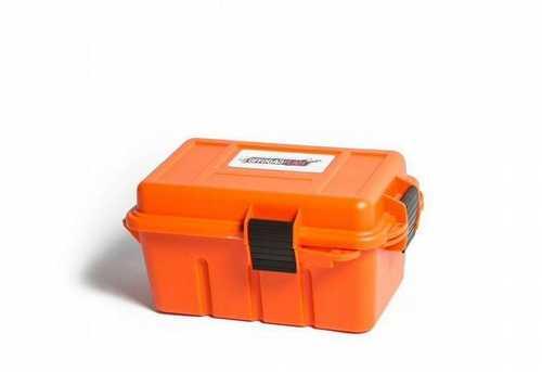 Герметичный ящик для мелочевки оранжевый