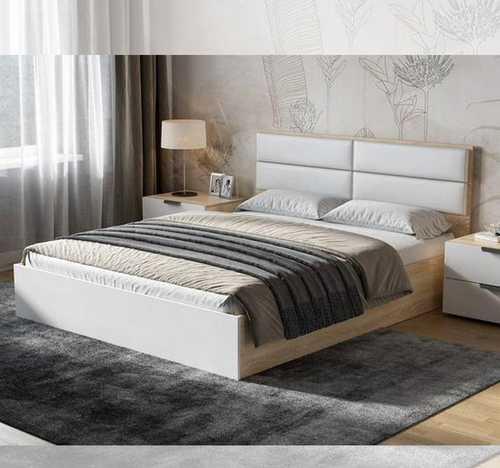 Кровать двуспальная 160х200