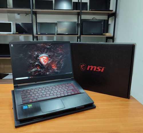 Новый ноутбук MSI intel i5-11gen/GTX1650/144hz