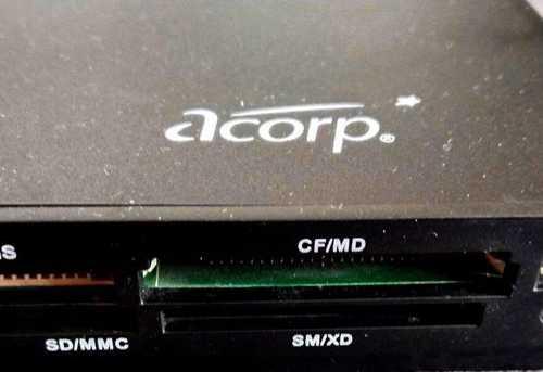 Картридер Acorp crip200-B внутренний