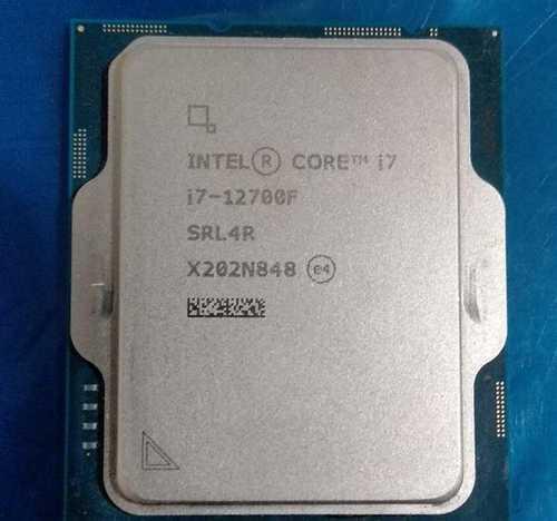 Продам процессор LGA 1700 Intel core i7 12700f