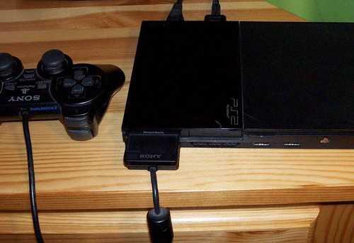 Sony Playstation 2 (+ 10 дисков)