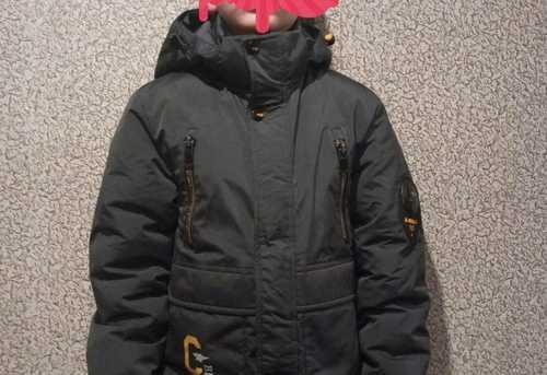 Куртка зимняя на мальчика 135-140
