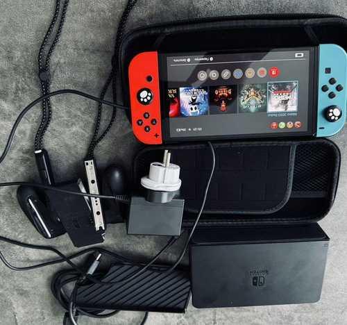 Nintendo switch oled прошитая 512