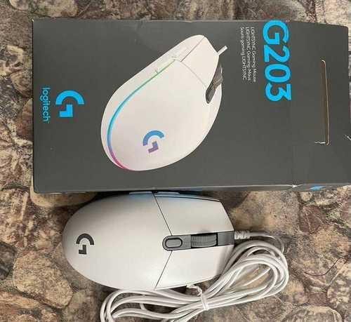 Игровая мышь Logitech G203 Lightsync 8000 dpi