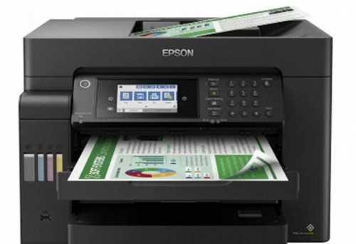 Мфу струйное Epson L15150, цветн., A3, черный