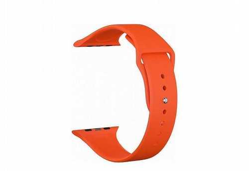 Ремешок силиконовый для Apple Watch 40мм, оранжевы
