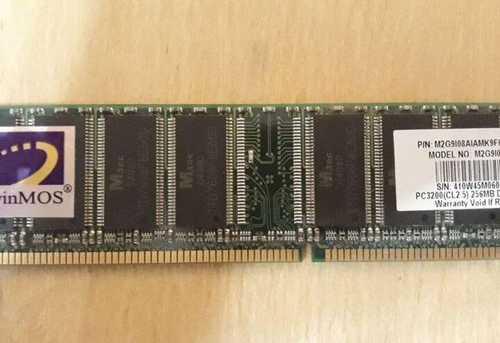 Оперативная память twinmos M2G9108A-MK DDR1 256 Mb