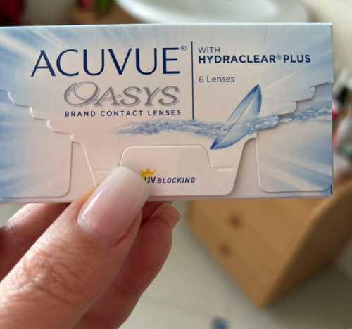 Линзы контактные acuvue oasys двухнедельные