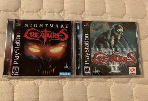 Nightmare Creatures для Ps one комплект