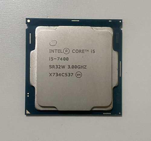 Процессор intel core i5 7400 lga 1151