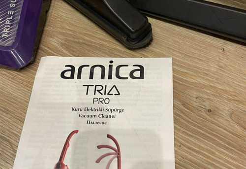 Мощный ручной пылесос arnica tria pro