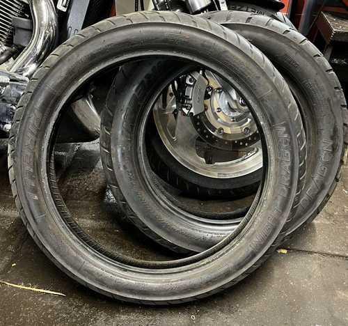 Комплект мотошин 150/80 r16 и 100/90 r19 pirelli