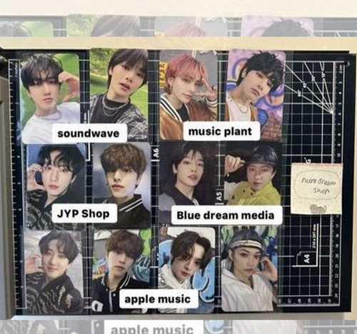 Stray kids 5 star карты JYP Apple BDM Soundwave