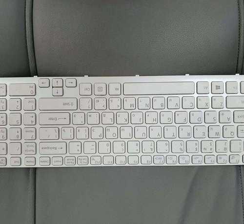 Клавиатура для ноутбука Sony SVE151 SVE17 Белая