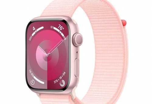 Apple Watch Series 9, 41mm, Sport Loop, Pink