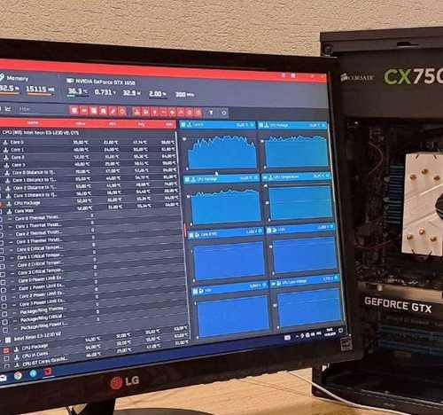 Настольный компьютер без видеокарты и накопителя