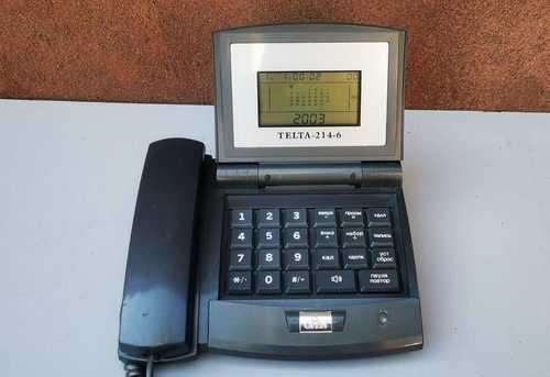 Ретро стационарный телефон Telta-214-6