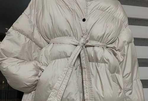 Куртка зимняя женская 42 44 размер с поясом