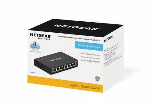 Управляемый коммутатор Netgear GS308E 8/1Gbit
