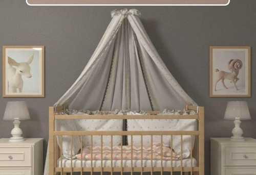 Кроватка для новорожденных новая