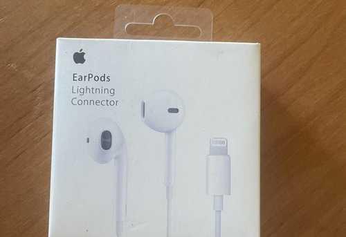 Наушники earpods lighting копия