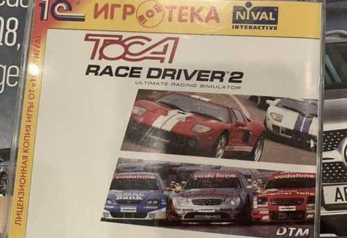 Компьютерная игра toca Race Driver 2 на 4 дисках