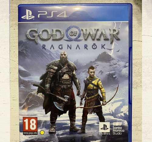 God of war ragnarok ps4 диск