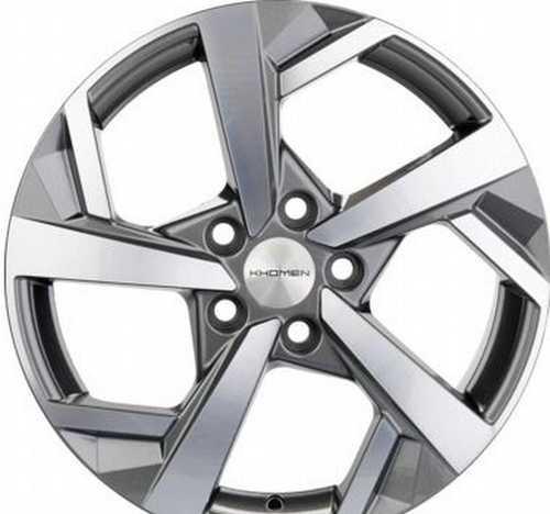 Khomen Wheels KHW1712 R17 Gray-FP для X-Trail