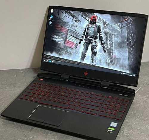 Игровой ноутбук HP omen i5-9300/ GTX 1660 ti