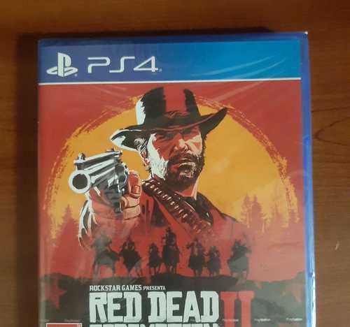 Red dead redemption 2 ps4 диск новый