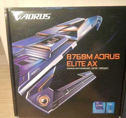 Gigabyte B760M Aorus Elite AX, LGA 1700, mATX