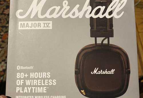 Наушники Bluetooth Marshall Major IV Brown