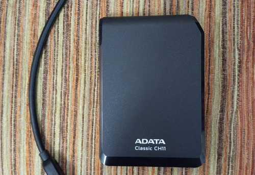 Внешний диск 750Гб HDD Adata Classic CH11