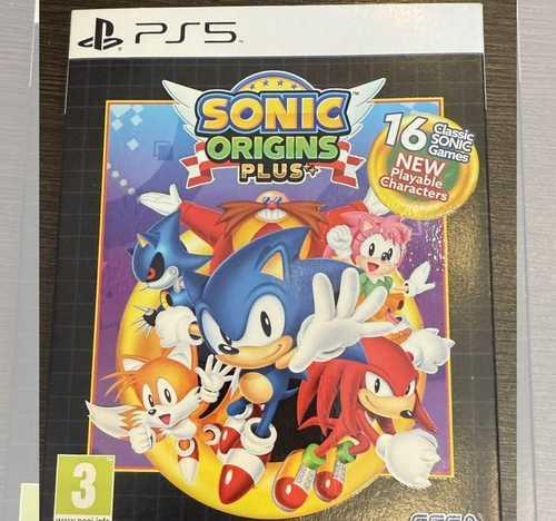 Sonic Origins Plus PS5 (русские субтитры)