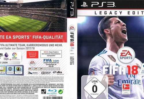 Игра FIFA 18 (PS3) Полностью на русском