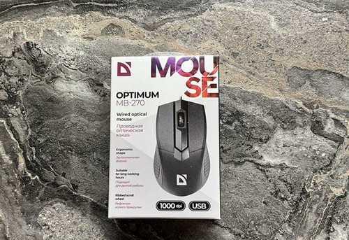 Мышка компьютерная новая черная мышь