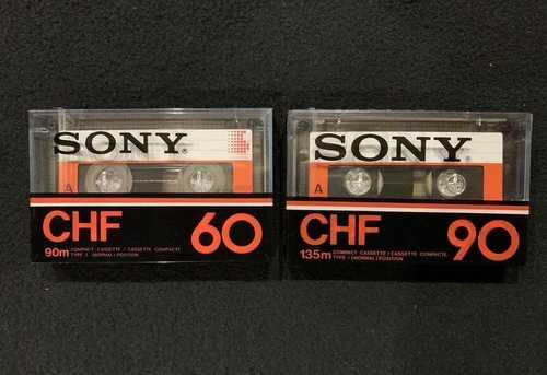 Аудиокассета Sony CHF 90 в отличном состоянии