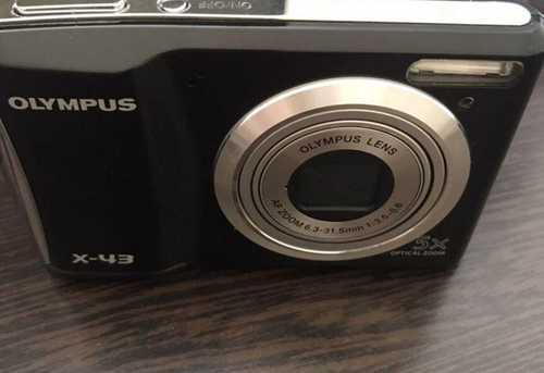 Компактный фотоаппарат olympus X-43 Новый