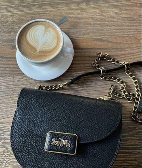 Сумка женская Coach из кожи оригинал аутлет новая