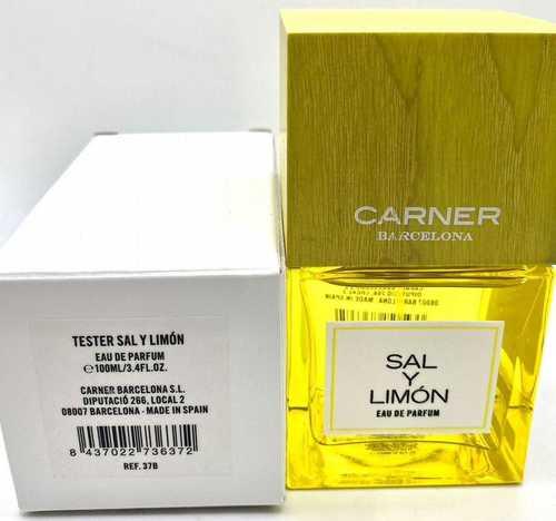 Carner barcelona Sal y Limon edp 100 мл тестер