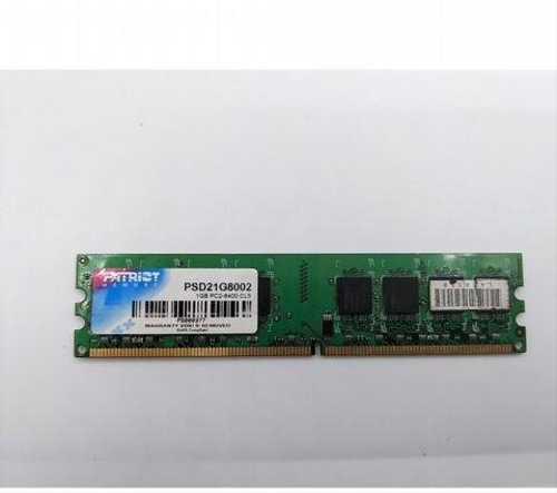 Patriot psd21g8002, DDR2, 1GB, 6400