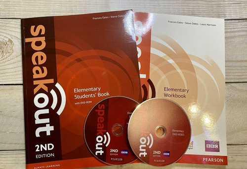 Speakout 2ed Elementary учеб+рт+2DVD